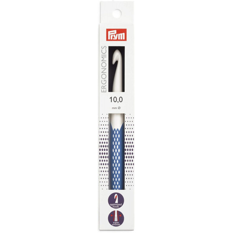 Prym ergonómikus horgolótű 18 cm - 10 mm - The WOW fonal