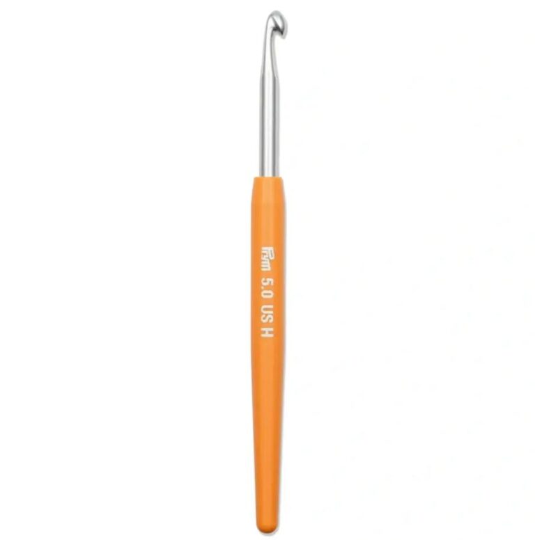 Prym alumínium horgolótű (soft nyél) 14 cm- 5 mm - The WOW fonal